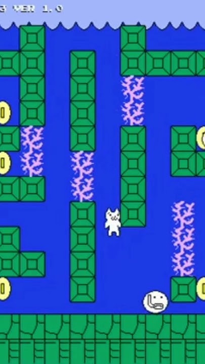 Syobon Action Underwater Level - YouTube