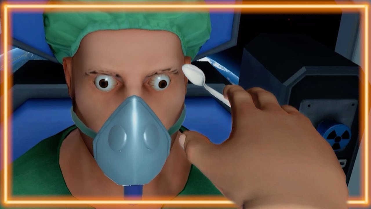 Performing Eye Surgery with a SPOON – Surgeon Simulator - YouTube
