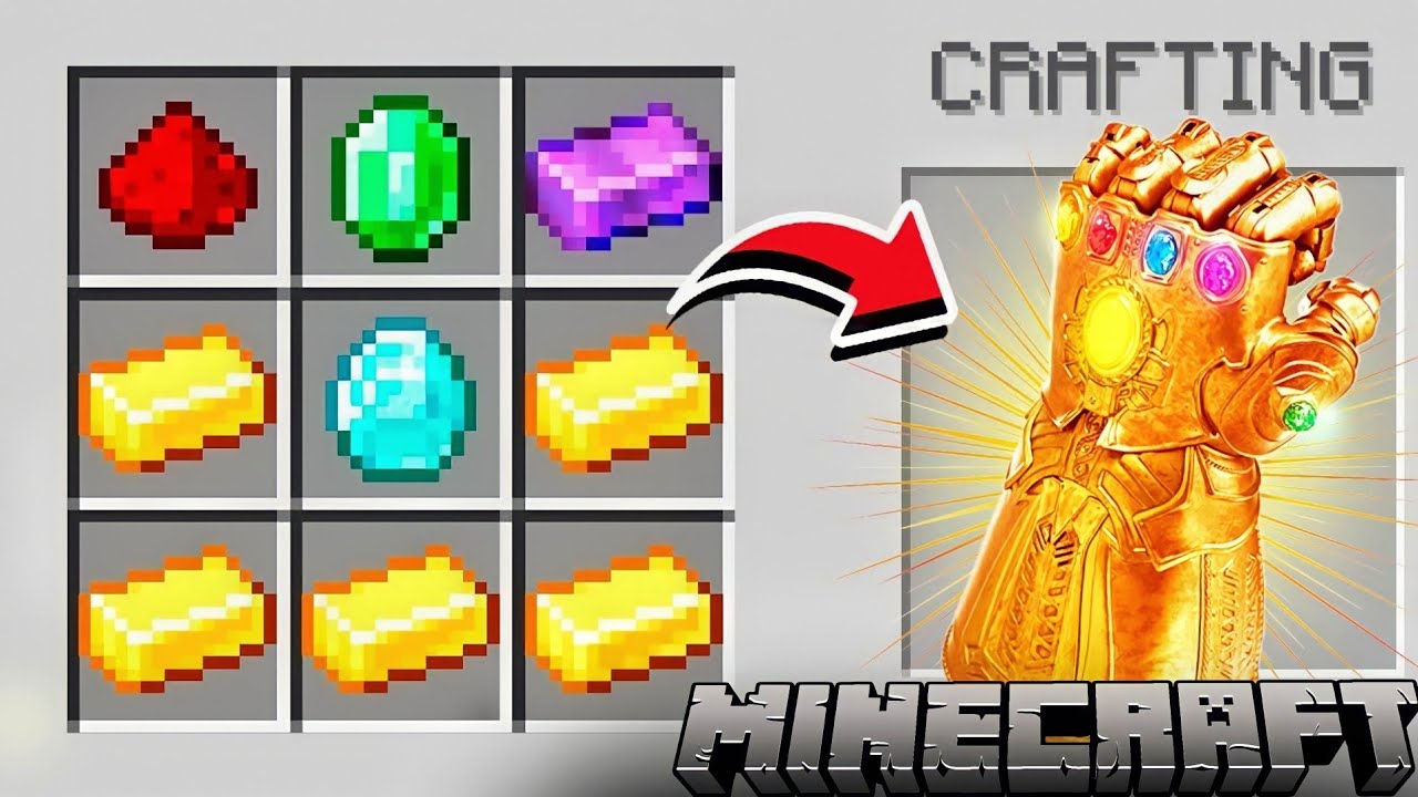 I got Thanos Hand in Minecraft 😱 || Using All Stone Powers || Minecraft ...