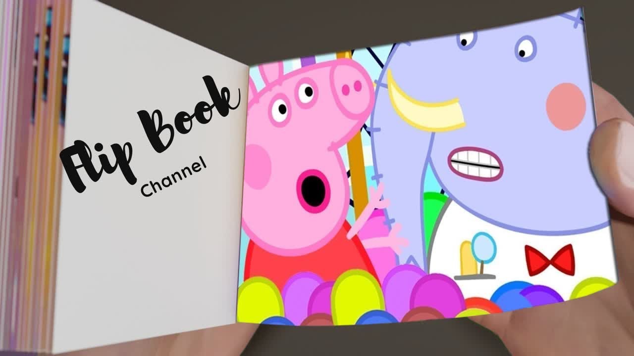 Flip Book - Peppa Pig English Episodes -¬†Help it's a Trap！ Mr Elephant ...