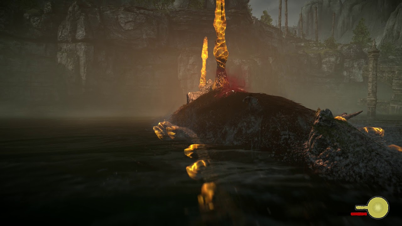 Shadow of the Colossus | Hydrus, el Coloso Anguila - YouTube