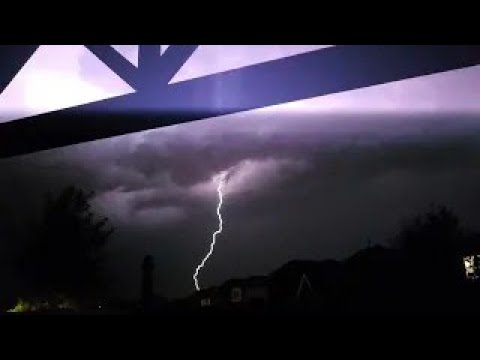 Thunder storm filmed in 8K - YouTube