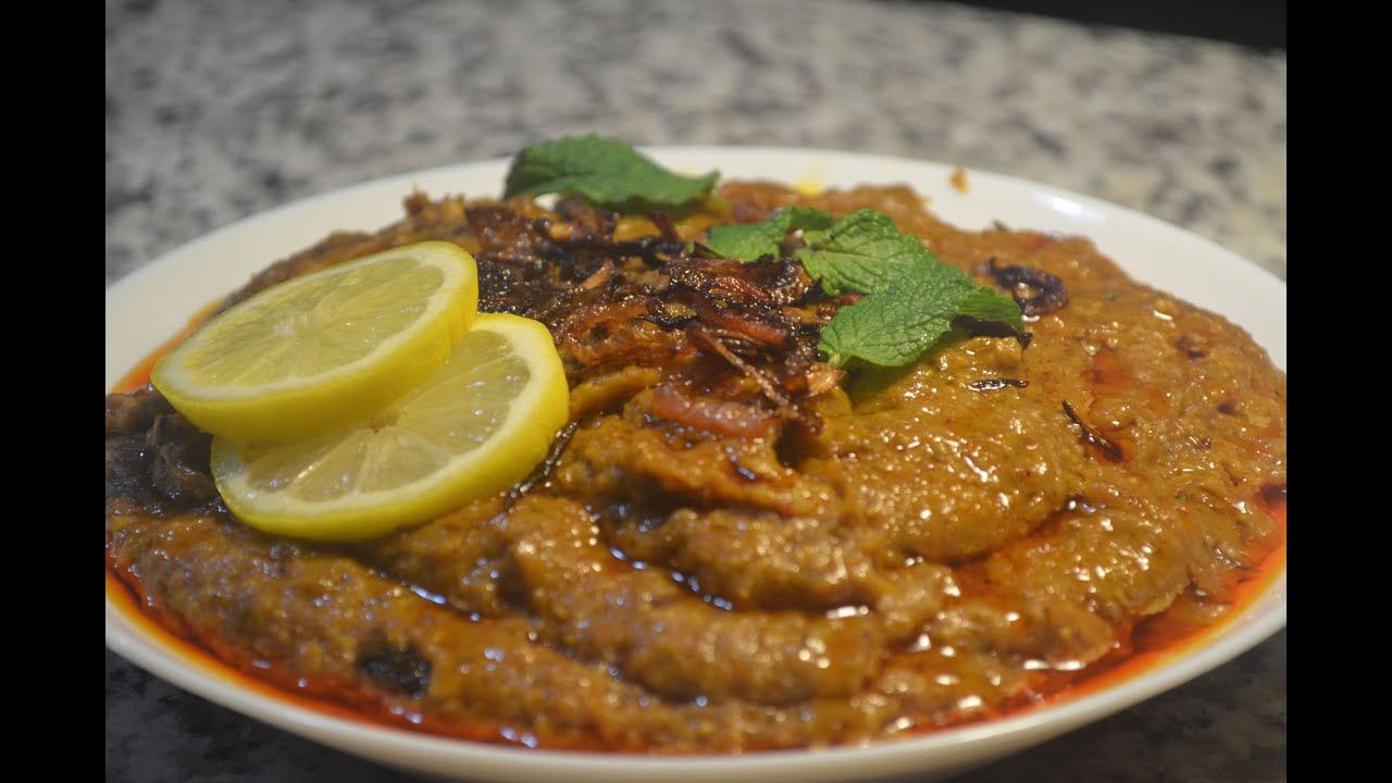 Mutton Haleem Recipe - Hyderabadi Haleem - Home made - YouTube