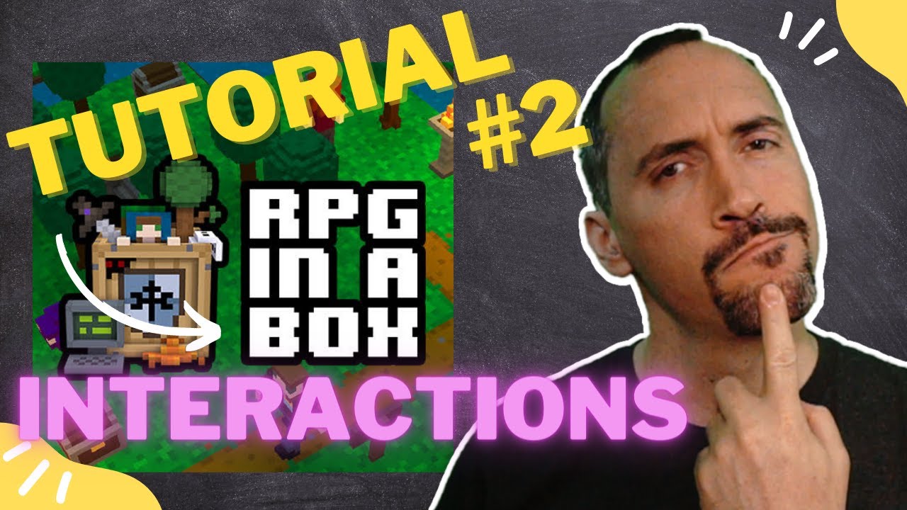 How to Make an RPG (In a box) #2 - Interactions - YouTube