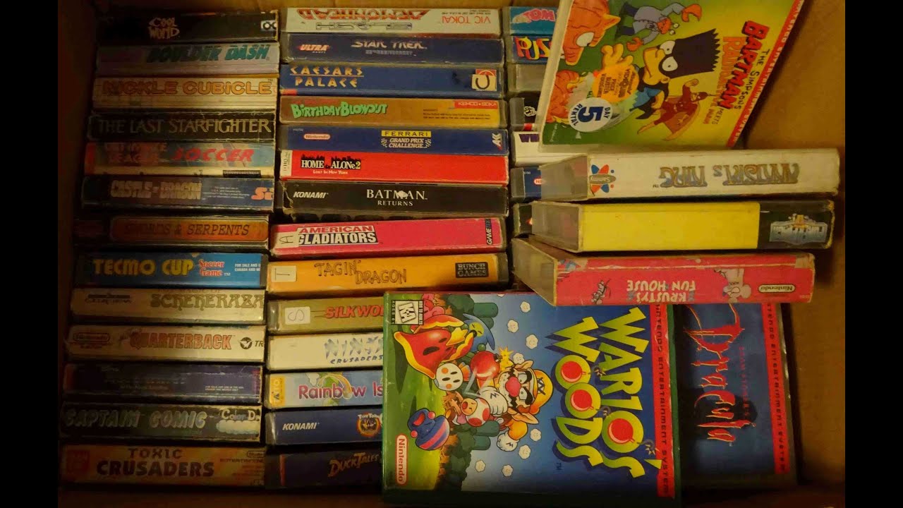 Closet Find Series #1: NES Boxes From Video Rental Store Closeouts ...