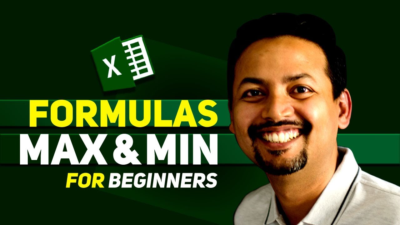 Excel Basics 3 How To Find Minimum And Maximum Values In Excel excel-basics-3-how-to-find-minimum-and-maximum-values-in-excel