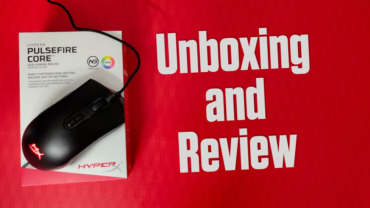 HyperX PulseFire Core | Unboxing & Review - YouTube