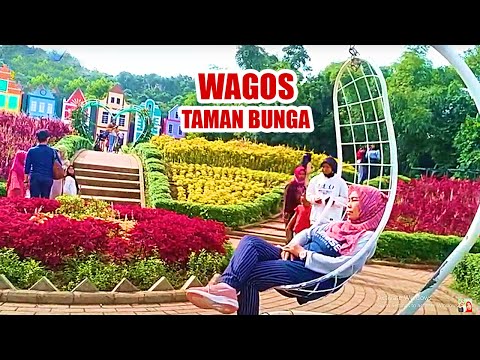Wagos: Wisata  Alam Gosari Gresik || Pesona Taman Bunga dan Spot Foto Terindah