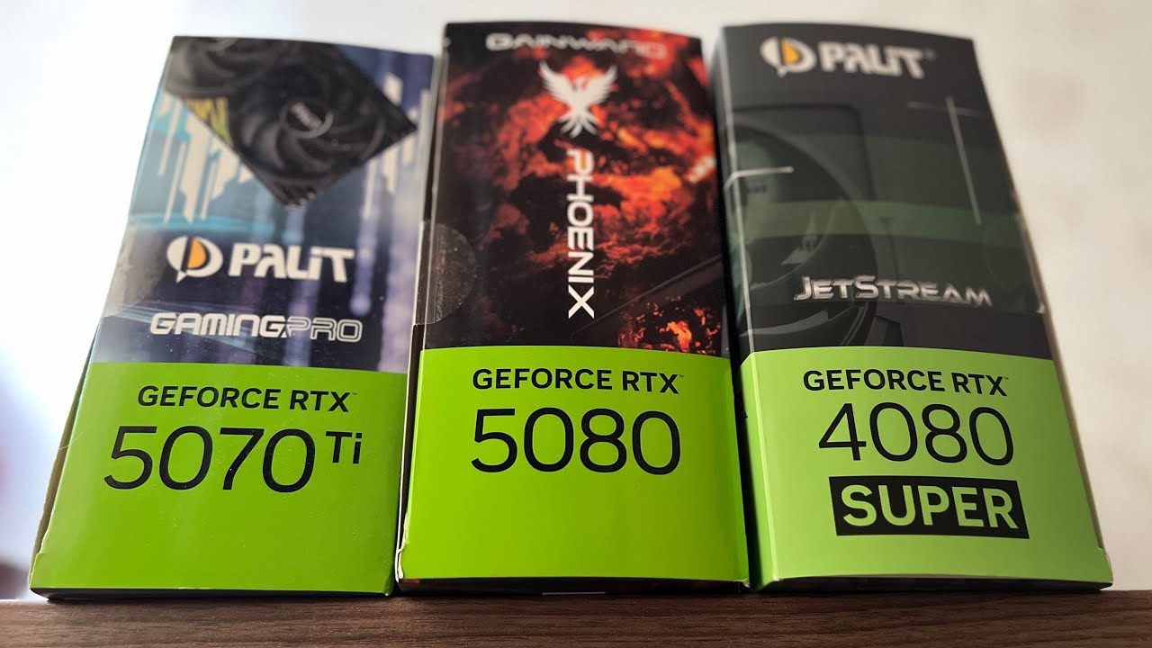 "Двойное Дно!" Тест RTX 5070 Ti Vs RTX 4080 Super Vs RTX 5080 - YouTube