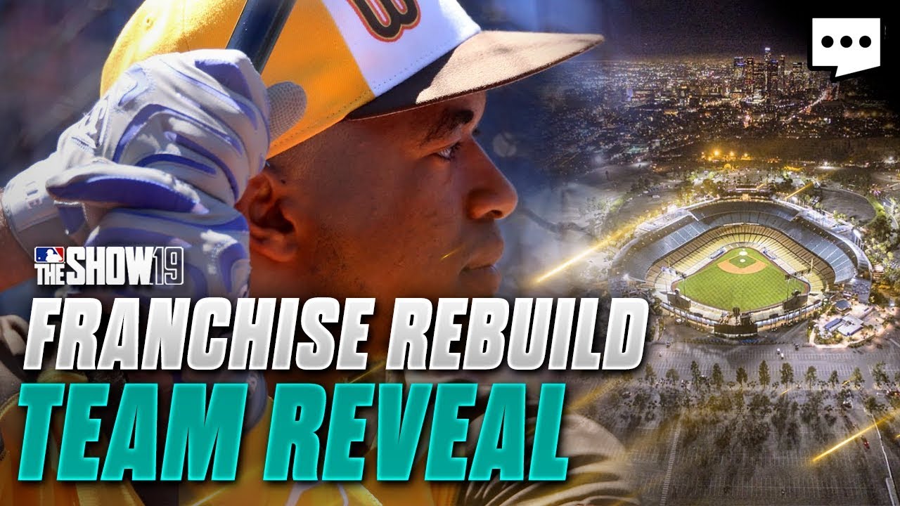 Revealing my MLB the Show 19 Franchise Mode Rebuild Team - YouTube