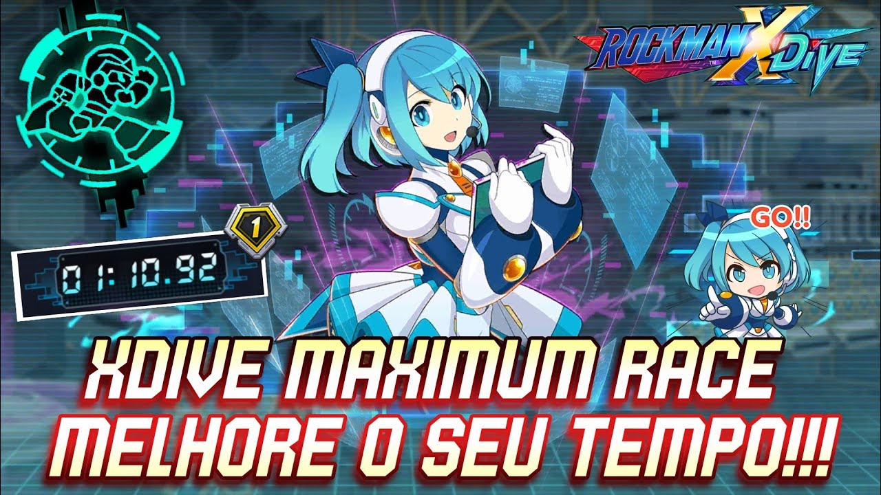 Megaman X Dive Corrida Máxima XDive / XDive Maximum Race Dicas De ...