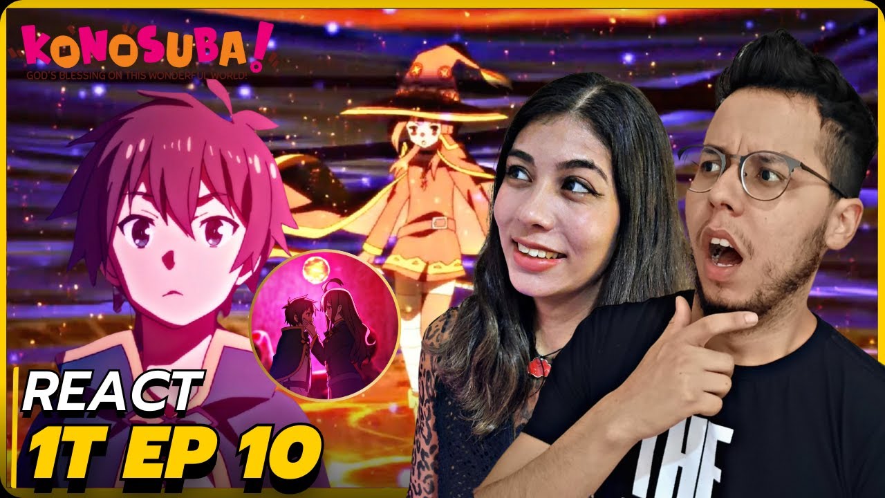 KAZUMA DESCOBRE O QUE É UM DESTROYER! - REACT KONOSUBA DUBLADO 1T EP 10 ...