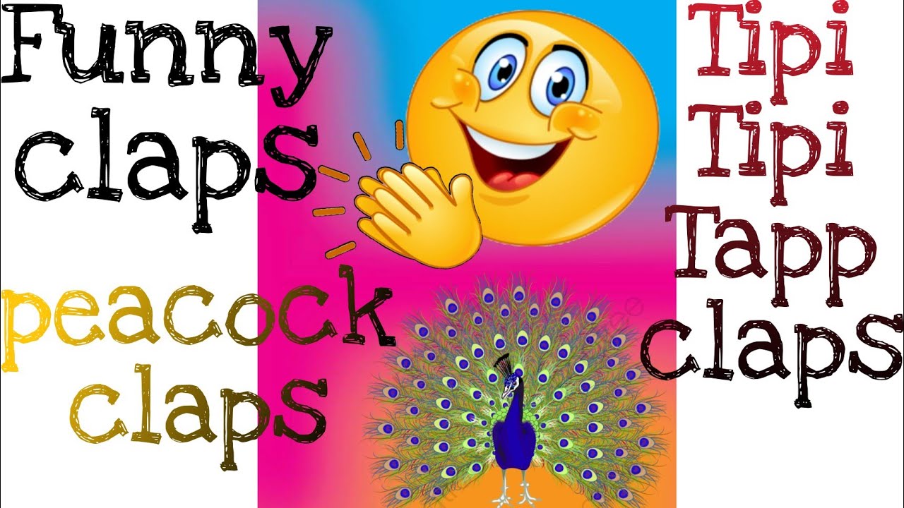 Funny claps || different types of claps || kinds of claps - YouTube