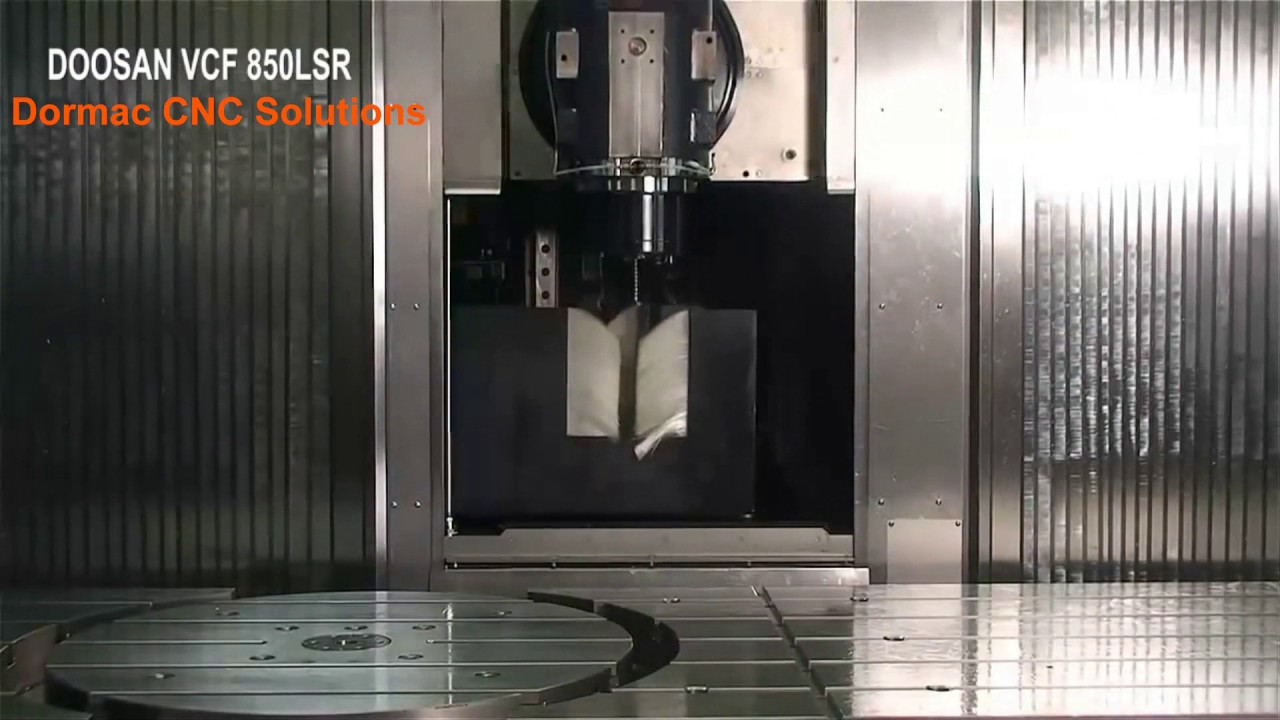 VCF 850 van Doosan Machine Tools - YouTube