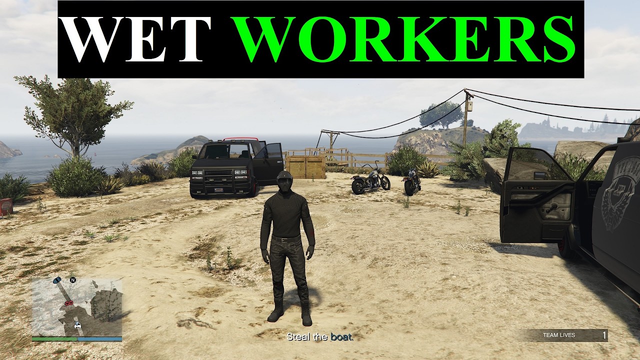 GTA 5 Online - Wet Workers - Mission - Easy Difficulty - YouTube