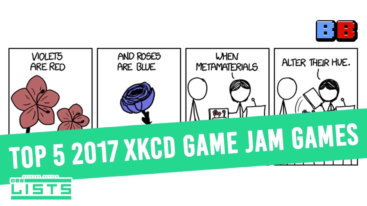 Top 5 2017 xkcd Game Jam Games | Bit Lists | Backlog Battle - YouTube