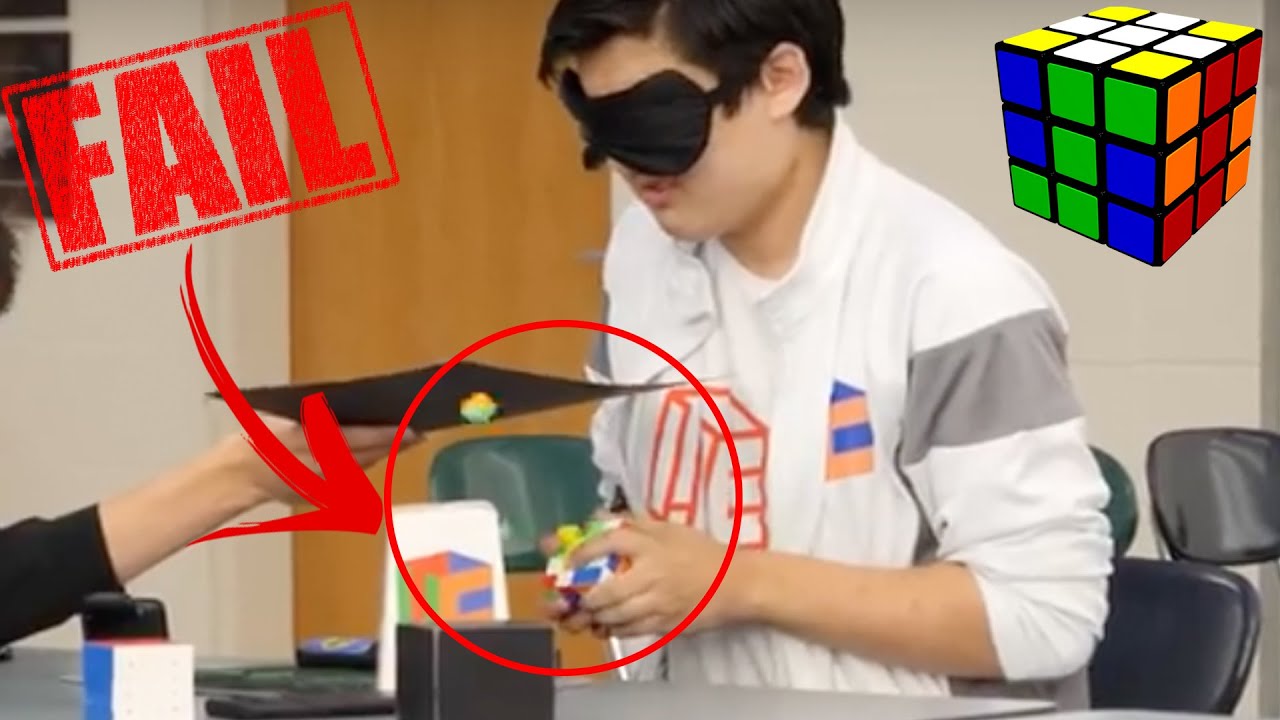 Top 10 WORST Rubik's cube fails! - So Funny 😂 - YouTube