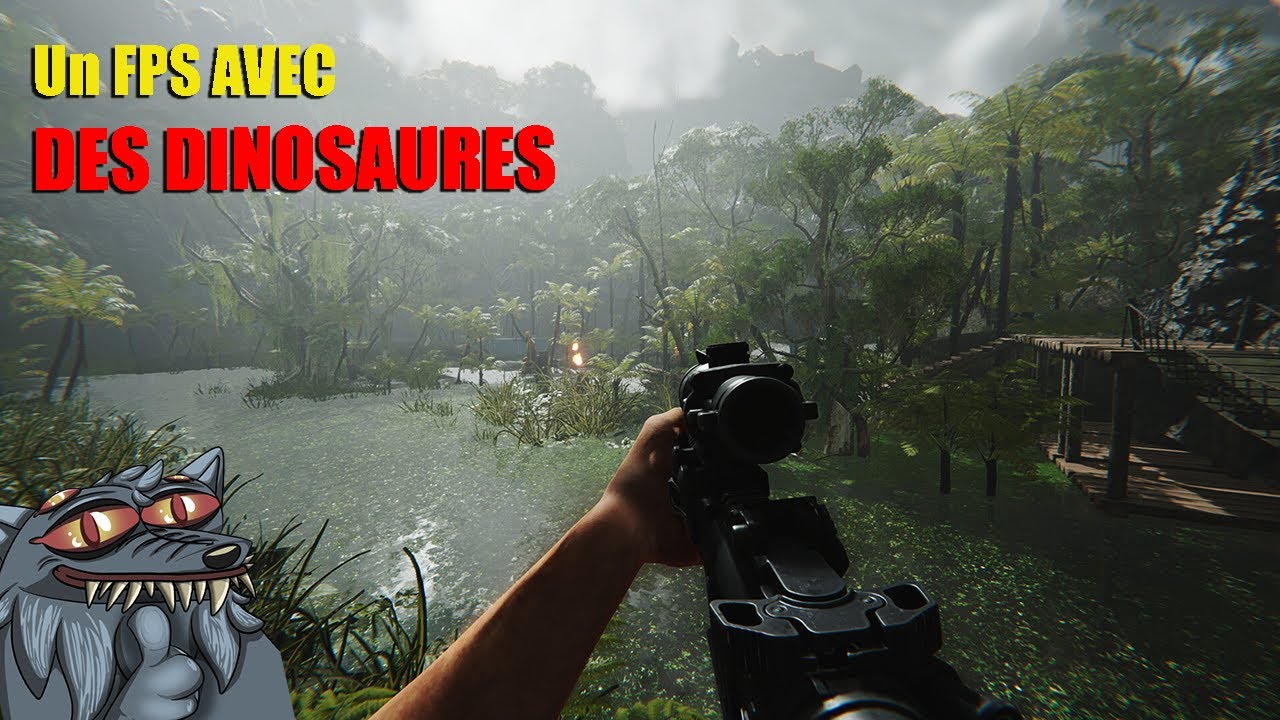 UN FPS DANS JURASSIC PARK | Ferocious (playtest) - YouTube
