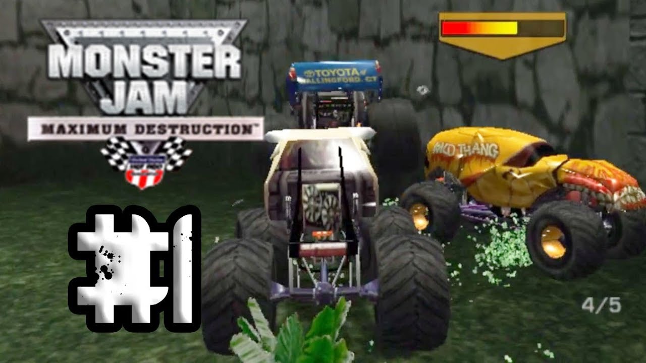 Monster Jam Maximum Destruction Ep. 1 - INSANITY - YouTube