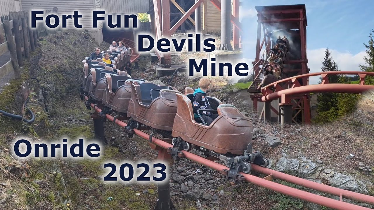 [Onride] Devils Mine Fort Fun 2023 - YouTube