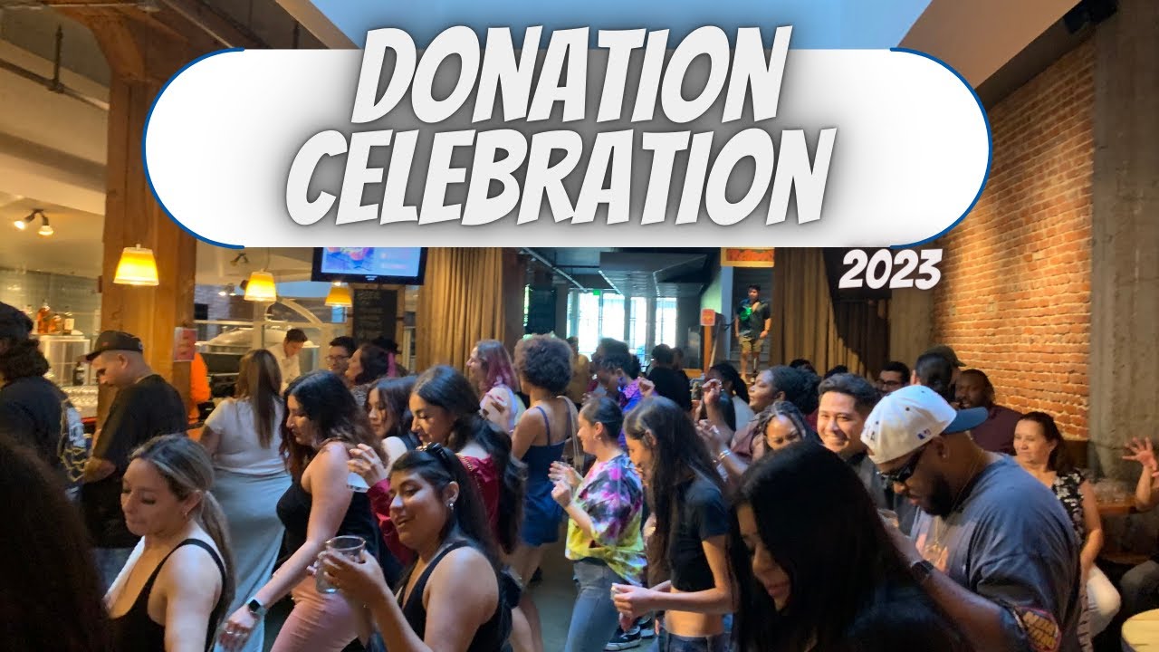 Planning a Charity Event! Donation Celebration- 2023 - YouTube