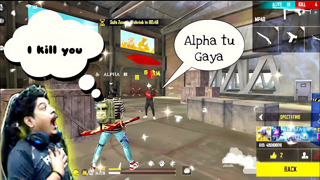 ALPHA FF IN MY GAME 😰 || PART (1) Garena - free fire - YouTube