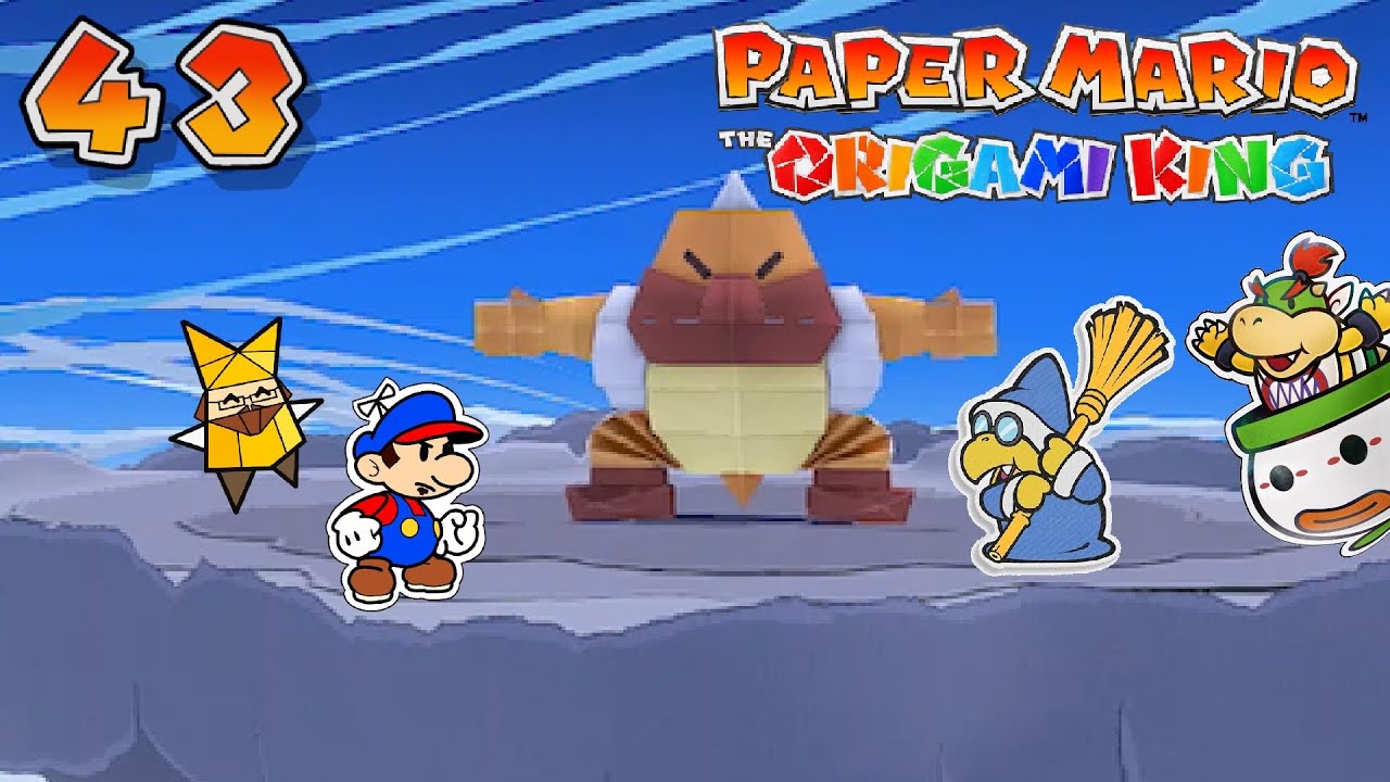 Storm, The Castle - Paper Mario: The Origami King (Part 43) - YouTube