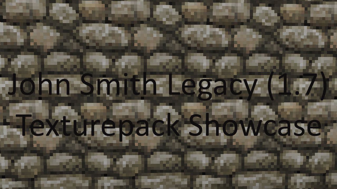 Texture Pack Showcase #1 : John Smith Legacy 1.7 - YouTube