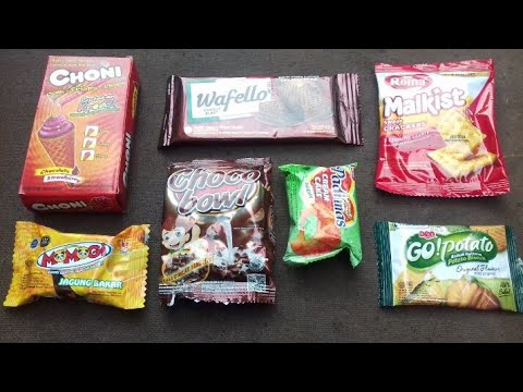 asmr berbagai snack part 2 - YouTube