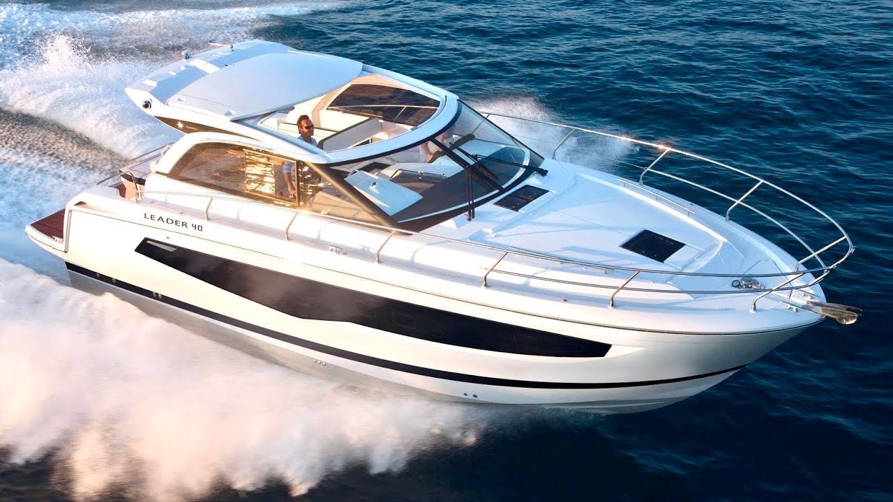 £333,000 Yacht Tour : Jeanneau Leader 40 - YouTube