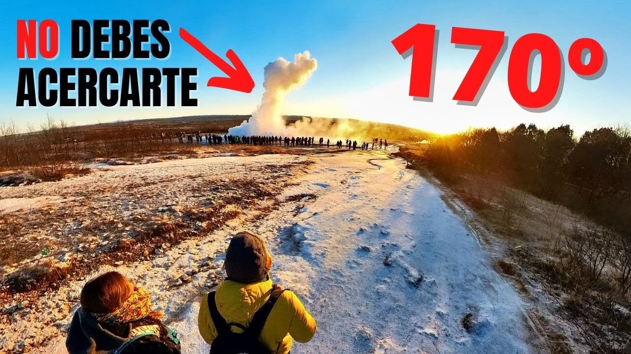 ASÍ es una EXPLOSIÓN DE AGUA HIRVIENDO 🇮🇸 - YouTube