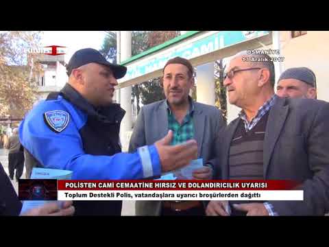 Polisten cami cemaatine hırsız ve dolandırıcılık uyarısı