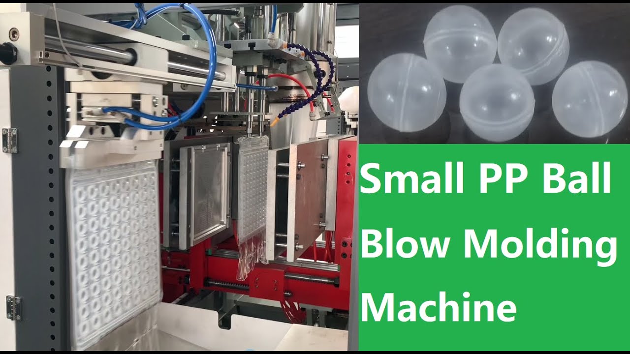 Small PP ball 20mm Blow Molding Machine - YouTube