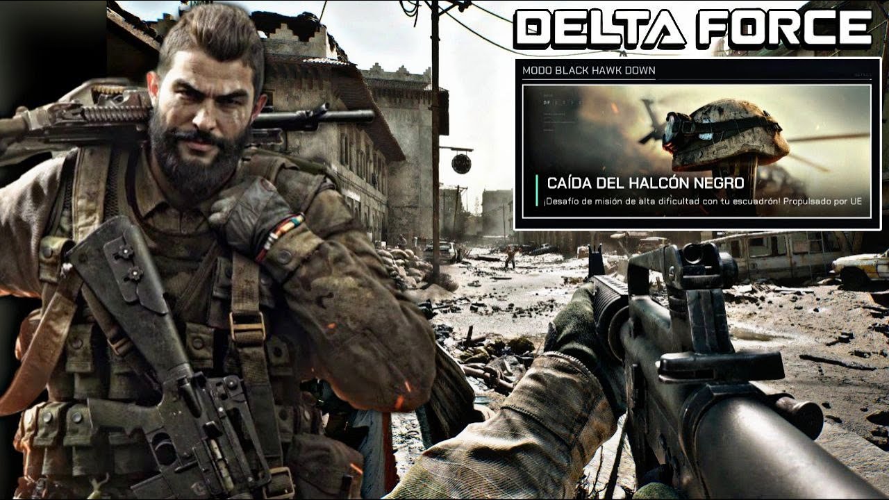 CAMPAÑA en DELTA FORCE | LA CAIDA DEL HALCON NEGRO | MODO SOLITARIO y ...