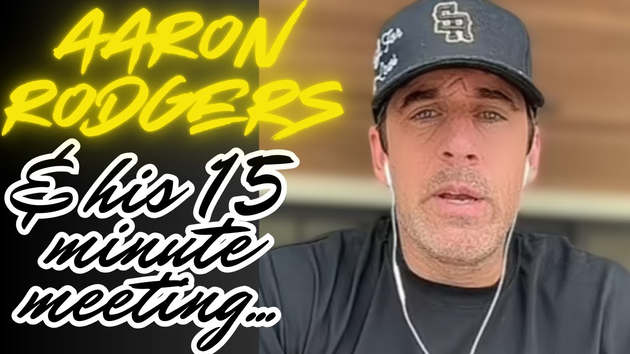 Aaron Rodgers, your 15 minutes are up... | Aaron Glenn & Jets are ...