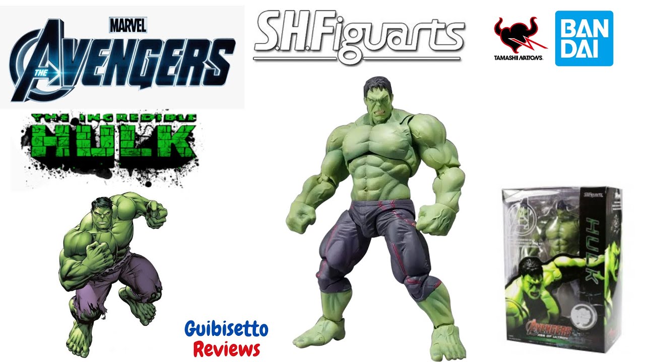 HULK Sh Figuarts Bandai Era de Ultron Avengers Marvel PT BR Action ...