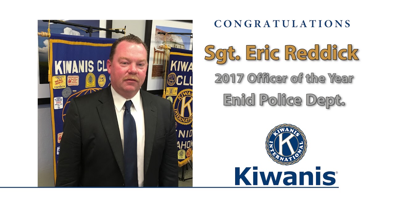 2017 Enid Police Officer of the Year - YouTube