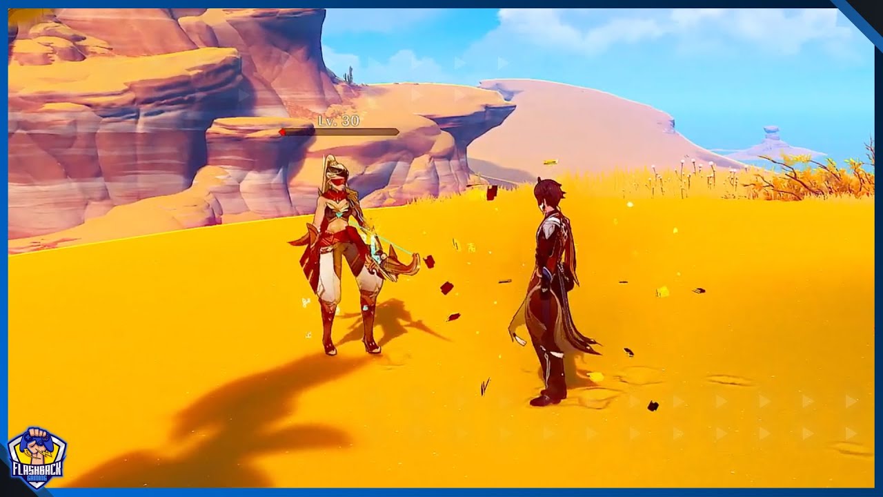 New Sumeru Desert enemy, Blind Bow Mommy! | Genshin Impact 3 1 - YouTube