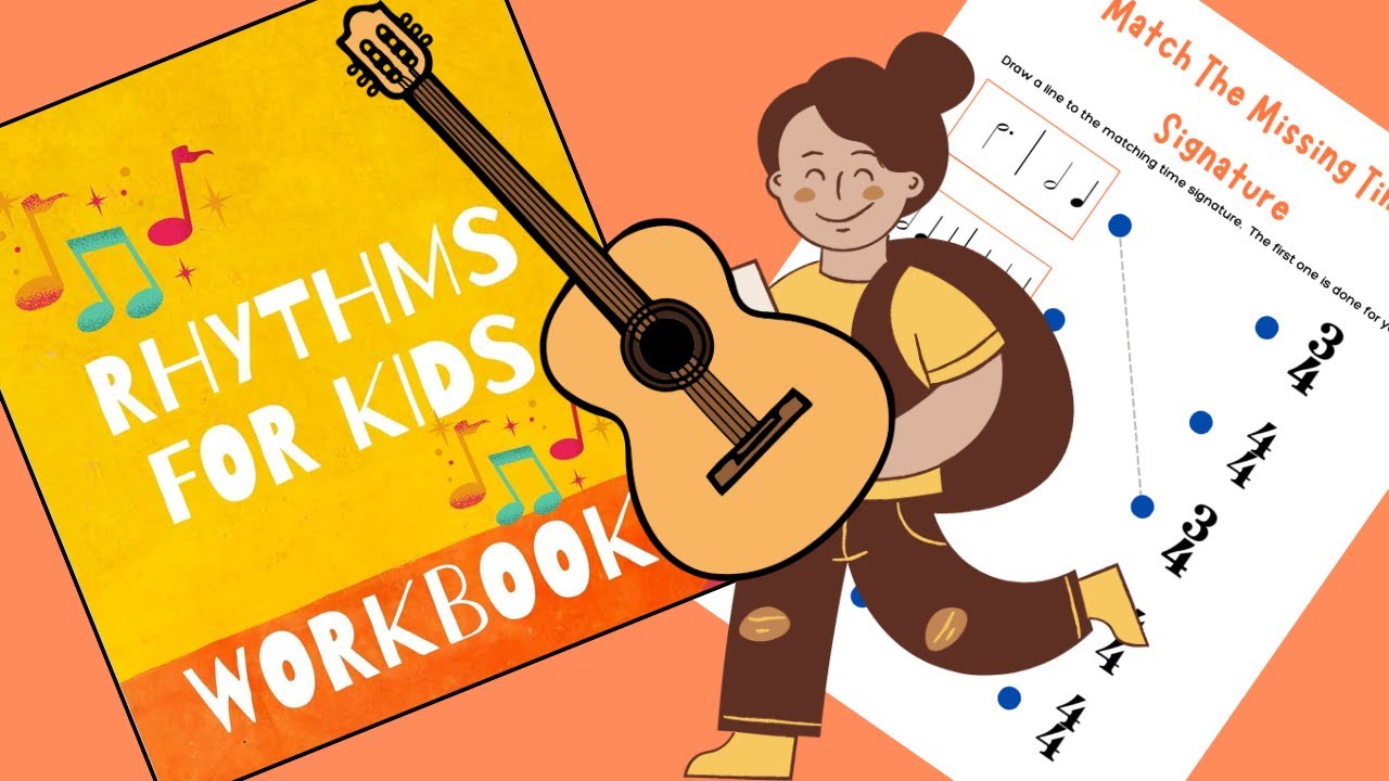 💥 MATCH The Missing Time Signature - "Rhythms For Kids Workbook" - YouTube