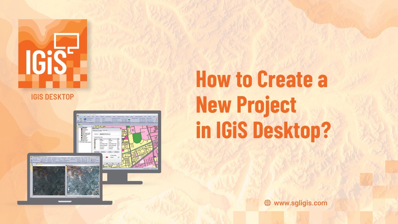 How to Create a New Project in IGiS Desktop? - YouTube