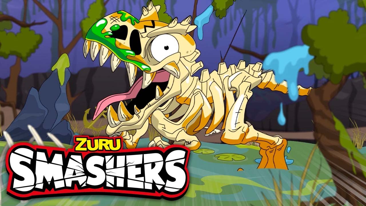SMASHERS | Crystal Slime Swamps | Series 4 Episode 9 | Cartoons For ...