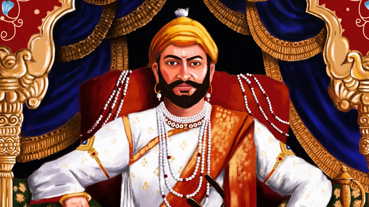 Chhatrapati Shivaji Maharaj Digital Painting | Rajmudra Painting ...