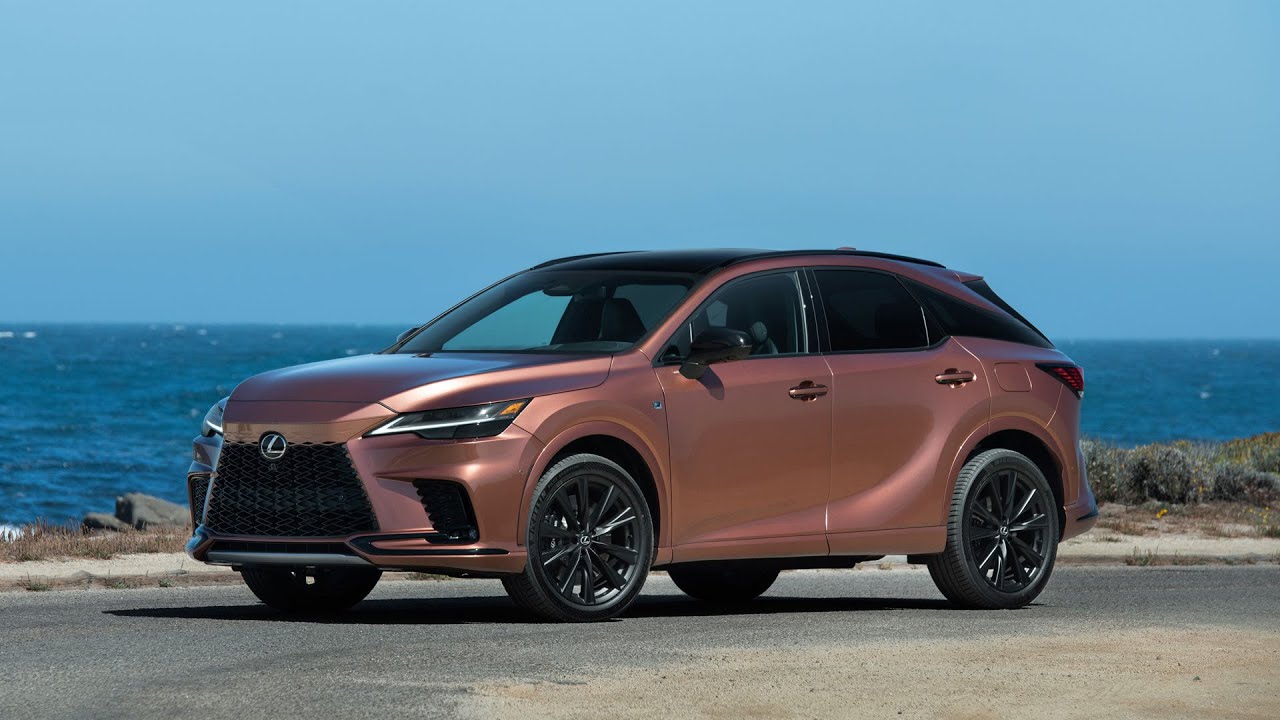 Lexus RX 500h F Sport Performance in Sonic Copper - Details - YouTube