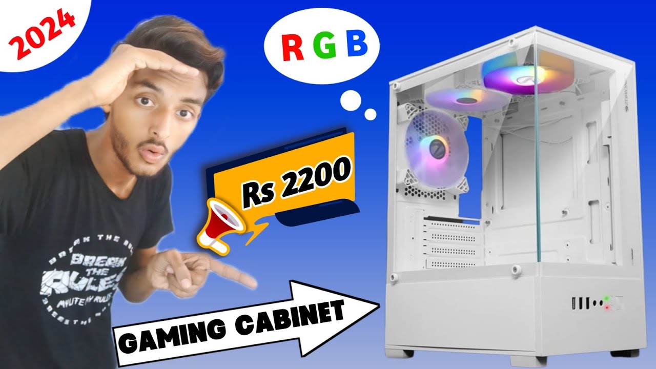 Zebronics Robust Gaming Cabinet 🤩 Best Budget Cabinet Under ₹2200 ...