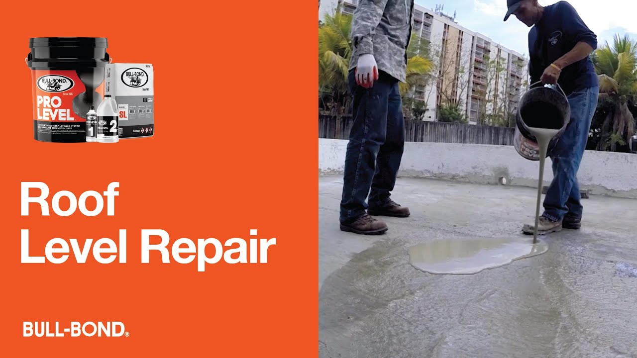 Pro Level™: Roof Self Leveling Repair - YouTube