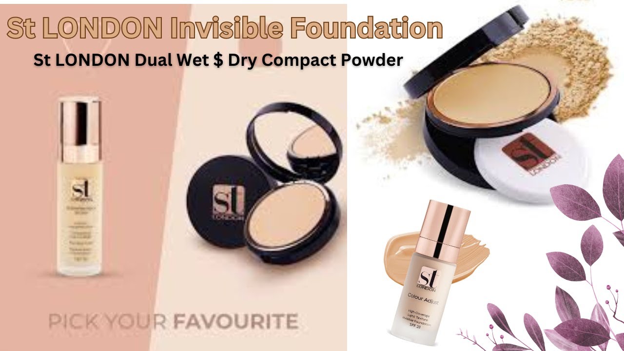 St London Foundation & Dual Compact Powder Reviews | Best Full Coverage ...