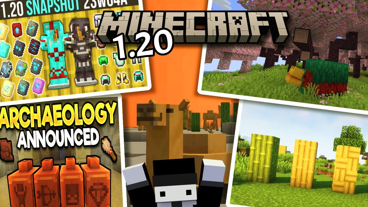 What is in Minecraft 1.20... - YouTube