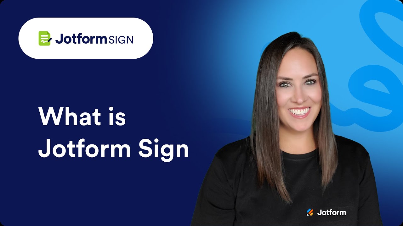 What is Jotform Sign - YouTube