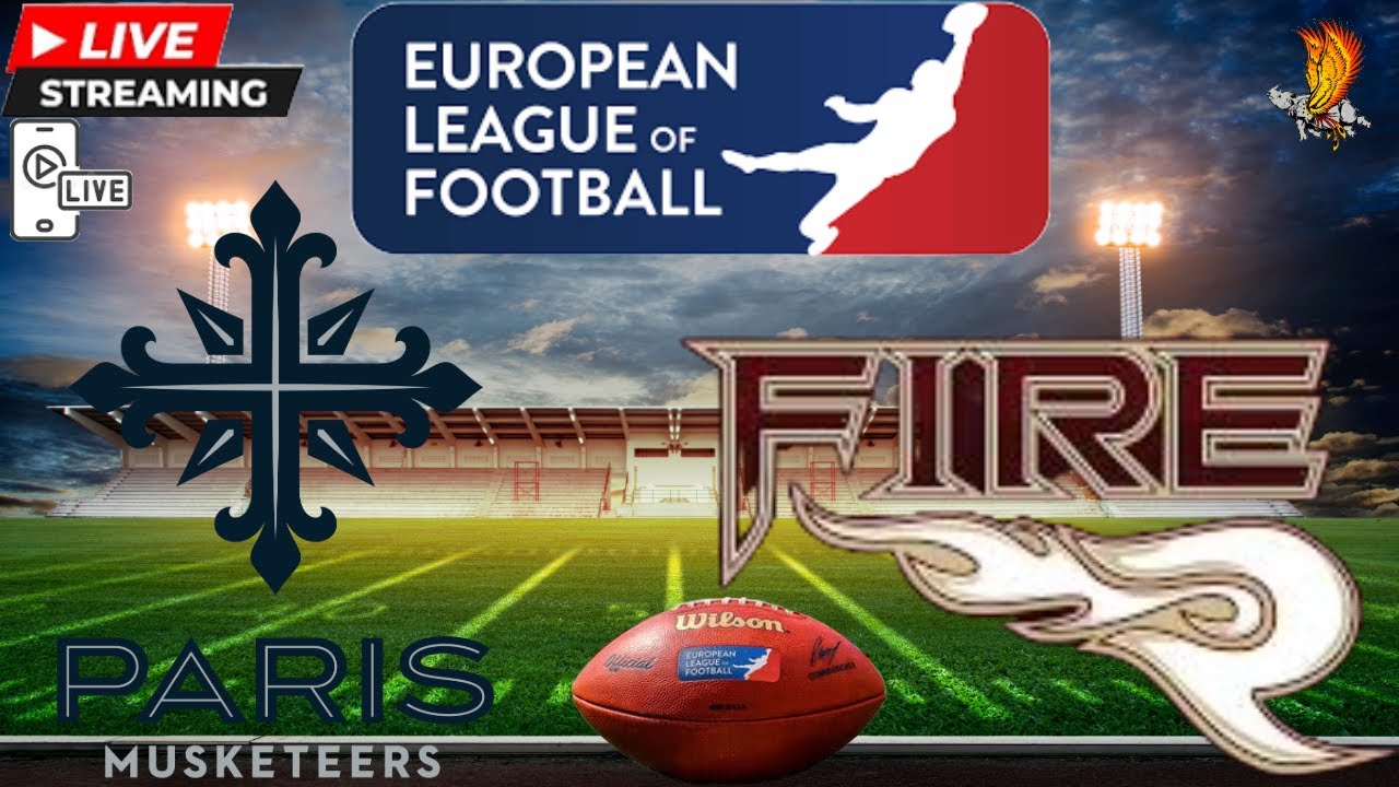 Paris Musketeers vs Rhein Fire ELF: Week 4 VERTICAL LIVE Play by Play ...