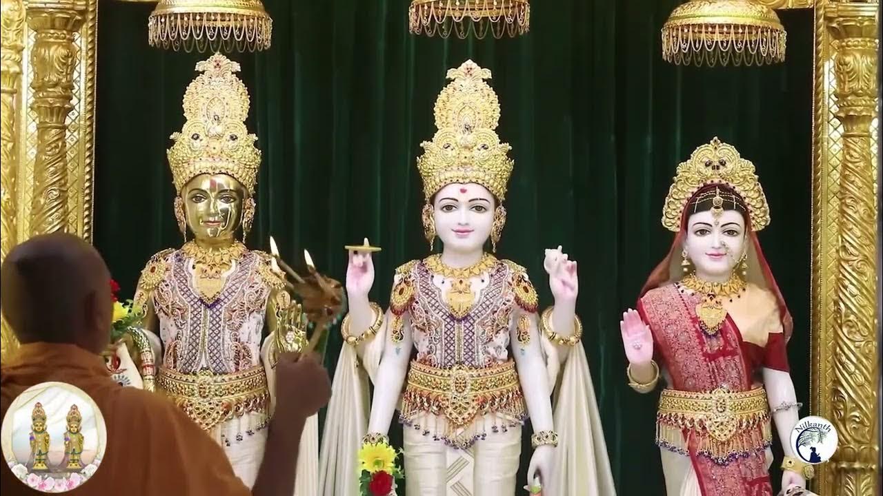 BAPS Shri Swaminarayan Mandir Sankari arti ||Mandir Darshan New music🎵 ...